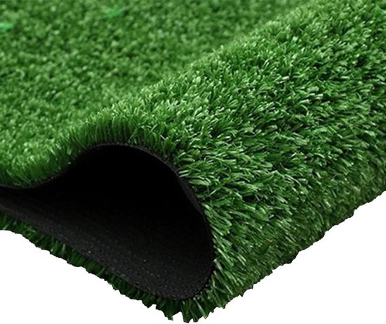 Realistisch nepgras tapijt - Grasmat voor tuin & terras - 39.37' x 39. ...