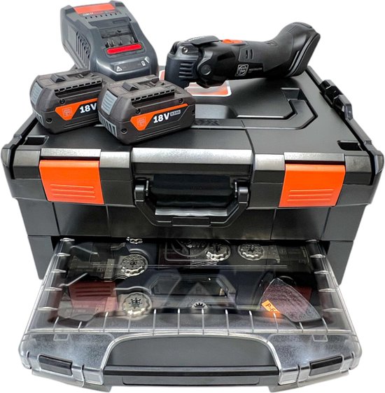 Fein AMM 500 PLUS BLACK EDITION Accu Multimaster 18V 4.0Ah in L-Boxx ...