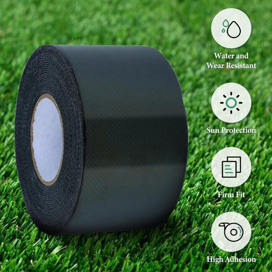 Dubbelzijdige kunstgras tape - 2In-16FT - zelfklevende kunstgras ...