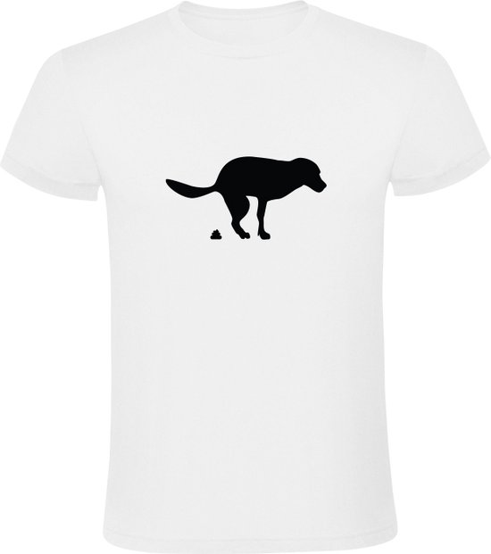 Hondenpoep Heren T-shirt | Grappig | Poep | Hond | Opruimen | cadeau ...