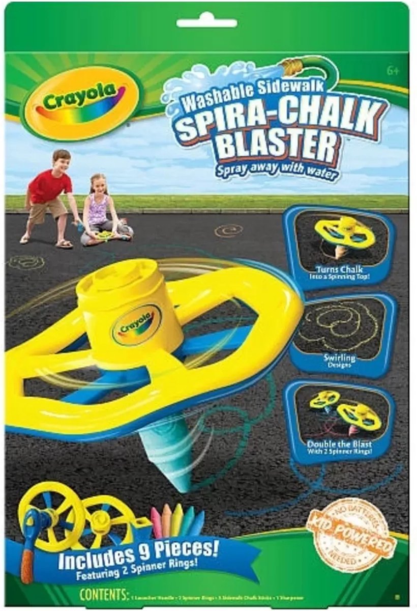 Crayola Spiro Chalk Blaster | bol