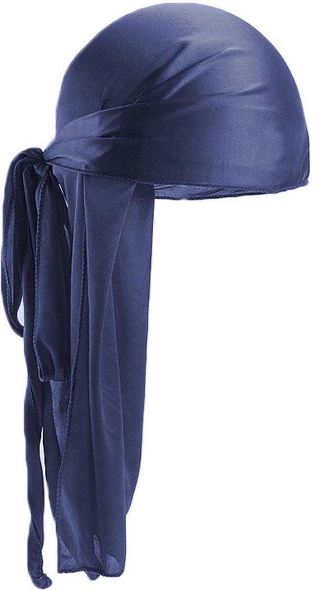 Durag / Du-rag / Do-rag / Bandana - Unisex - Blauw - Waves | bol