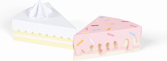 Sizzix Thinlits Die Set Box Cake Slice 10pieces | bol