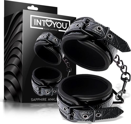 Adjustable Ankle Cuffs Sapphire Vegan Leather | bol.com