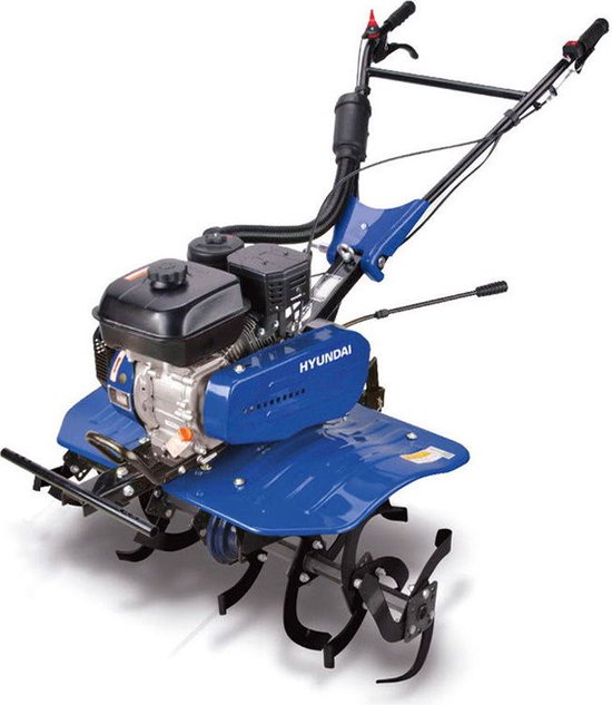 Hyundai zelfrijdende grondfrees / tuinfrees 196cc benzine motor - 6,5PK ...