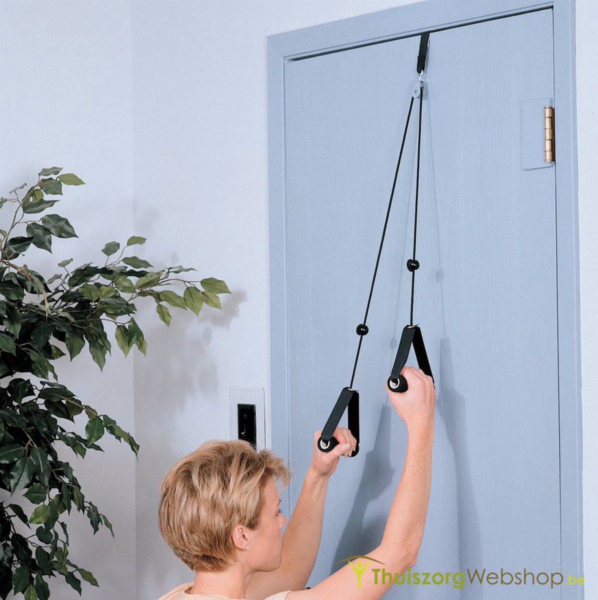 Adhome Katrol voor schouderoefeningen met geweven band als ...