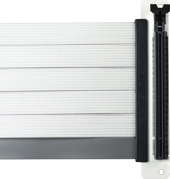 Cooler Master Riser Cable PCIe 4.0 x16 V2 - 200mm Riser-kabel- Wit | bol