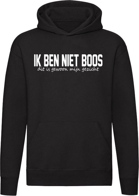 Ik ben niet boos, dit is gewoon mijn gezicht Hoodie - normaal - kijken ...