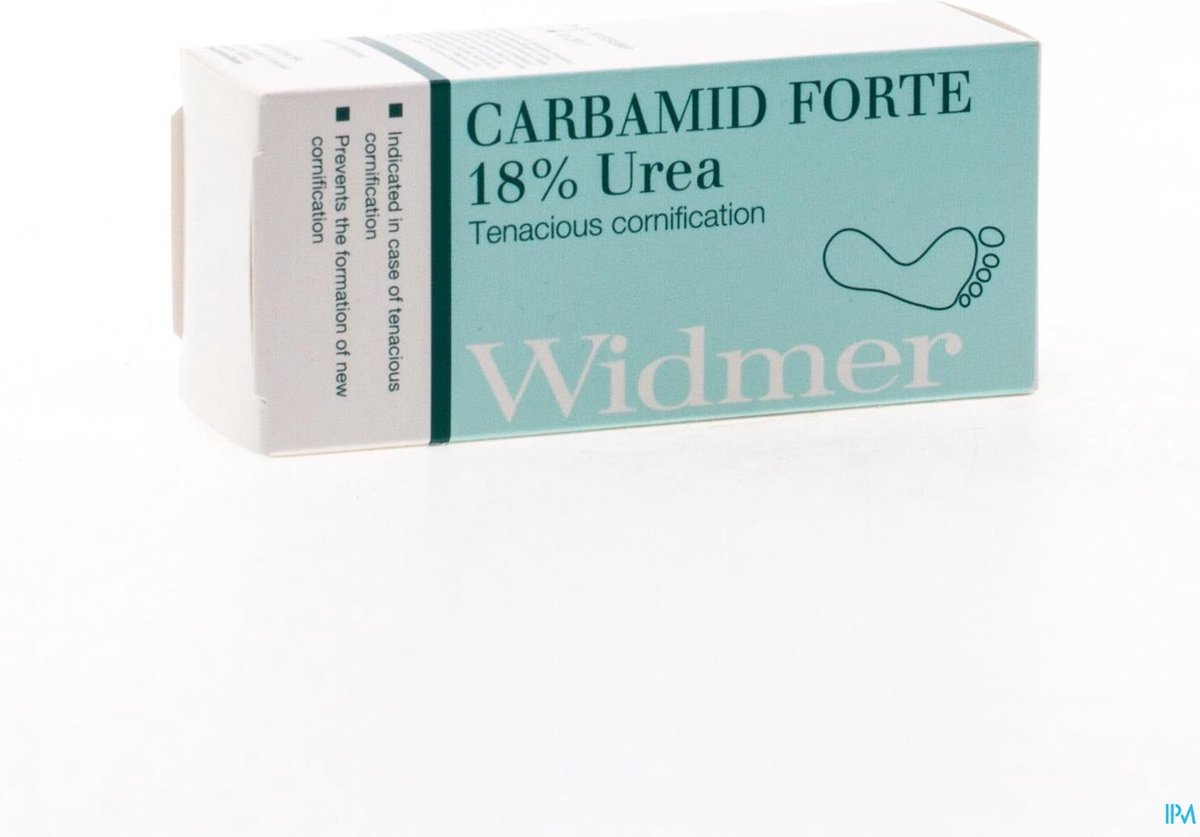 Louis Widmer Carbamid Forte 18% Urea zonder parfum Voetencrème 50 ml | bol
