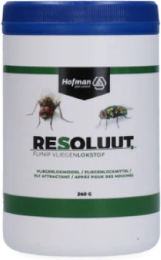 Resoluut FlyNip Vliegenlokstof - Navulling voor de FlyNip Vliegenval ...