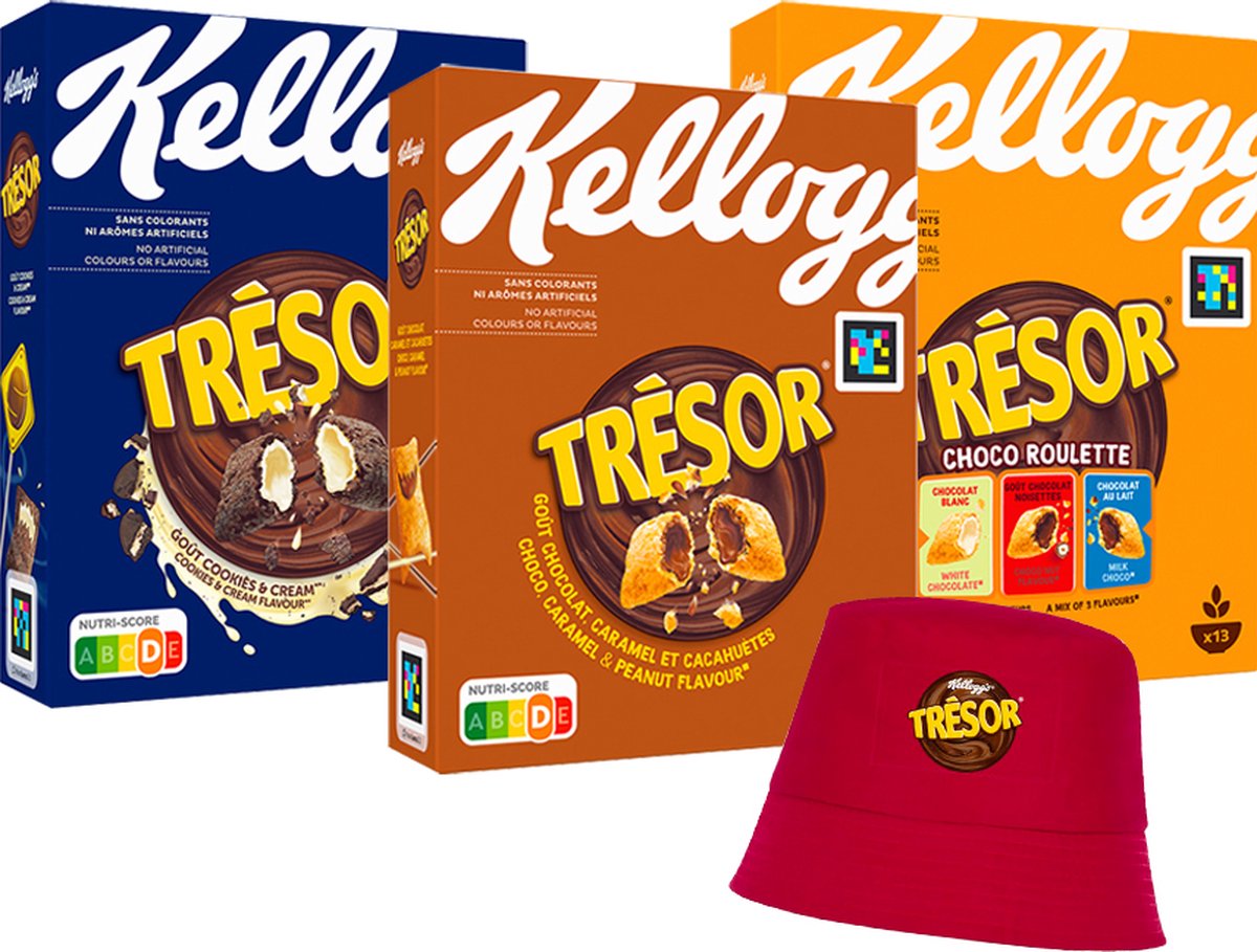 Kellogg's Trésor cornflakes LIMITED EDITION mix: Choco Roulette ...