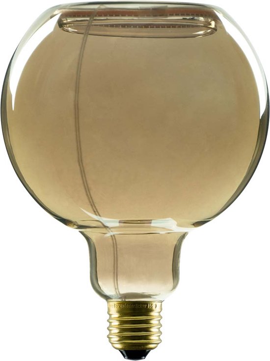 Segula LED Floating Globe lamp - Dimbare E27 - Smokey grijs - 125 | bol