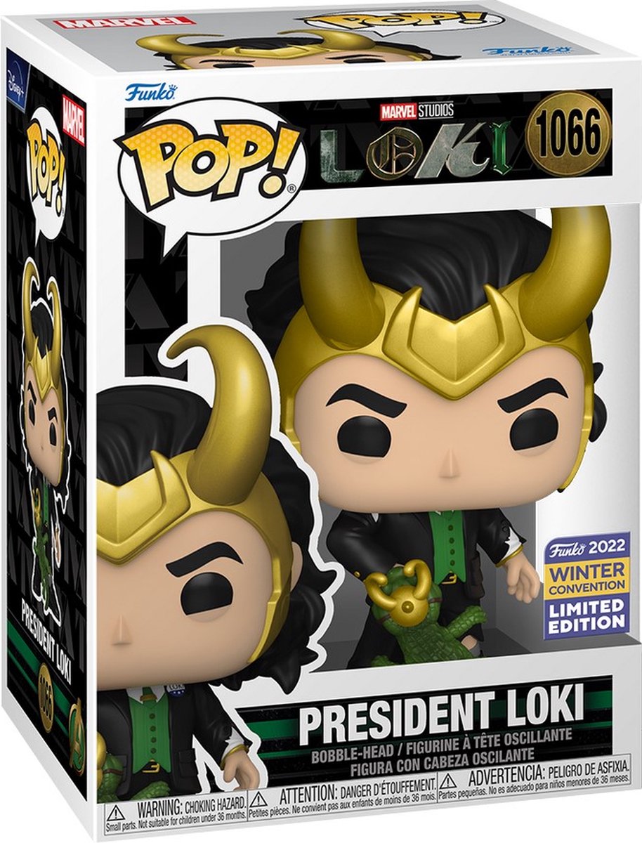 Funko Pop! Marvel: Loki - President Loki - Smartoys Exclusive | bol
