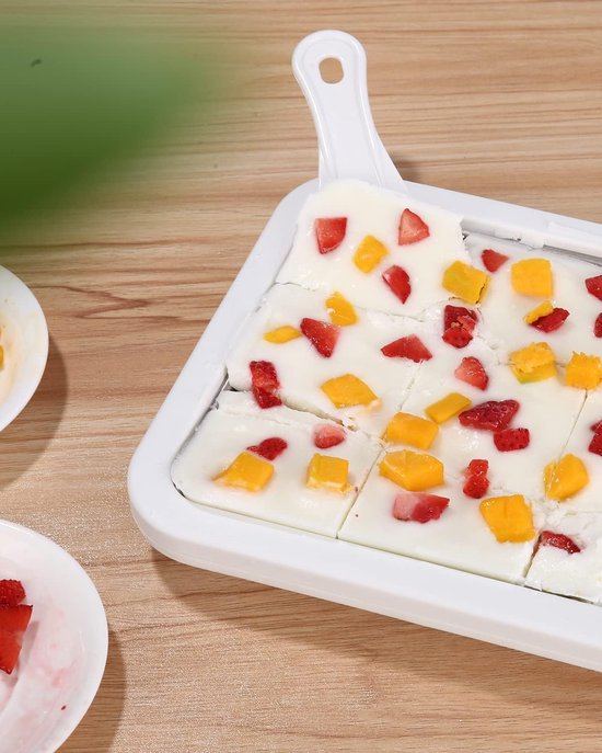 IJsplaat om ijs te maken, ijsschep voor ijscrème-rollen ...