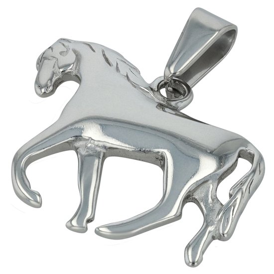 AKZENT Accent Girl Hanger Amigo roestvrij staal, paard, zilverkleurig ...