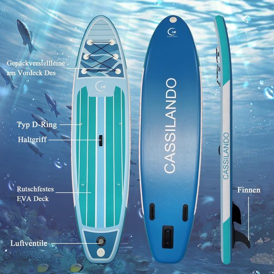 Stand Up Paddle Board, SUP opblaasbaar, stand-up | bol