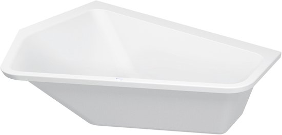 Duravit Paiova 5-hoekbad, hoek links, 2 rughellingen, 1770x1300mm, wit ...