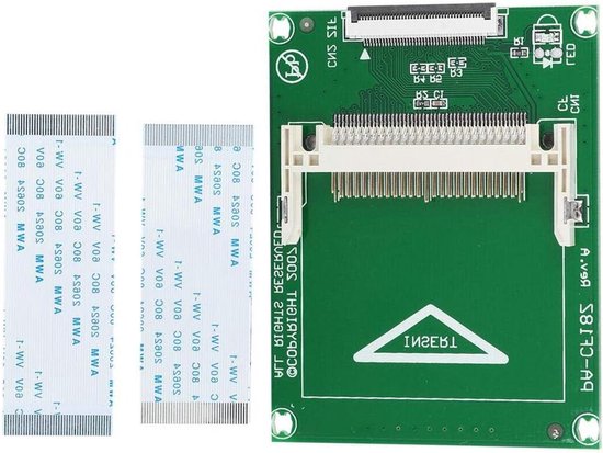 18-inch 50-pins Compact Flash CF-geheugenkaart naar ZIF/CE-adapter SSD ...