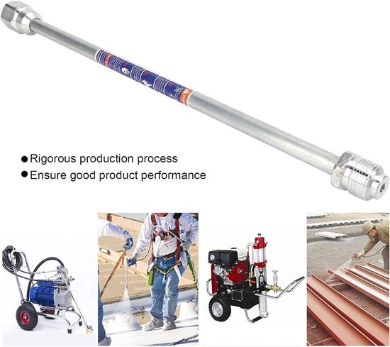 Sprayer Extension for Airless Paint Sprayer - Two Extension Rods Can Be ...
