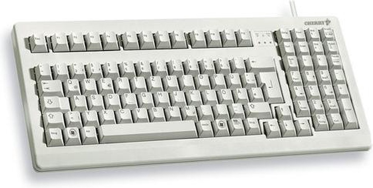CHERRY G80-1800 clavier USB QWERTY Anglais américain Gris | bol.com