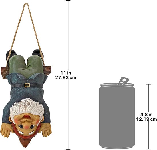 Tuinkabouter standbeeld - Alfie de Acrobaat Swingende Kabouter ...