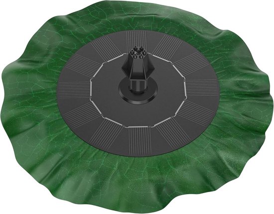 Zonne-energie fontein voor buiten met 7 sproeiers - ideale vijverpomp ...