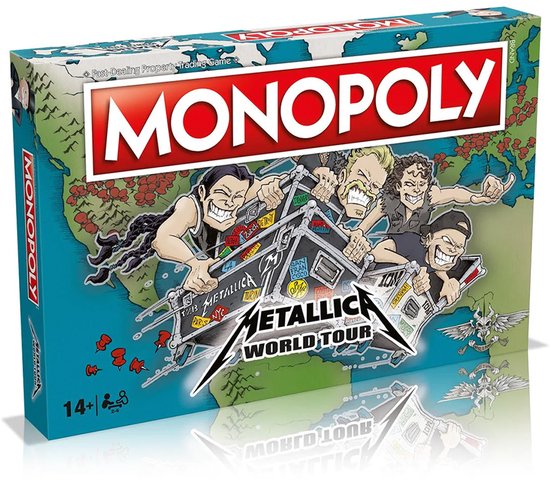 Metallica World Tour Monopoly - (Engels) | Games | bol