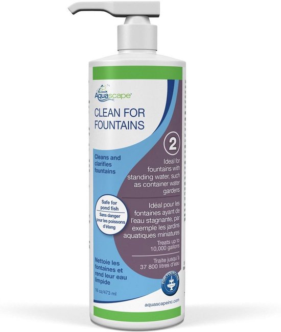 Waterbehandeling voor fonteinen en stilstaand water - 473 ml | bol