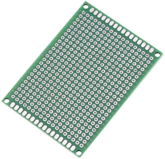 10 stuks 5 cm x 7 cm Universele Dubbelzijdige Prototype PCB Printplaten ...