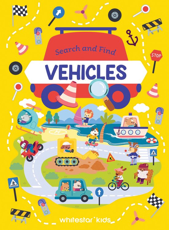 Search and Find- Search and Find Vehicles | 9788854421684 | Boeken | bol