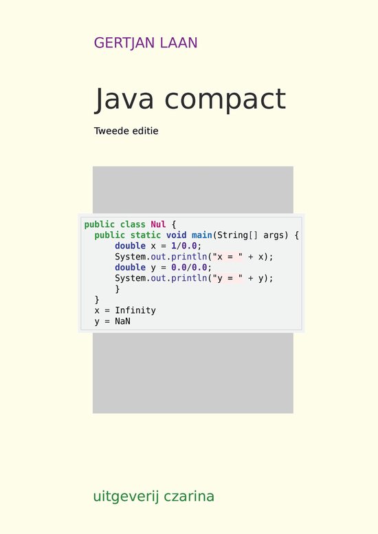 Java compact, Gertjan Laan | 9789492481054 | Boeken | bol