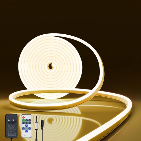 Flexibele Neon LED Strip 2 Meter - Waterproof & Dimbaar voor Binnen en ...