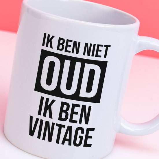 Ditverzinjeniet.nl Mok Ik ben niet oud, ik ben vintage | bol