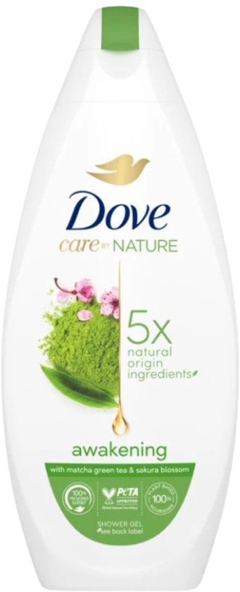 Dove - Gel douche - Éveil - Matcha et thé vert - Rafraîchissant - 225 ...