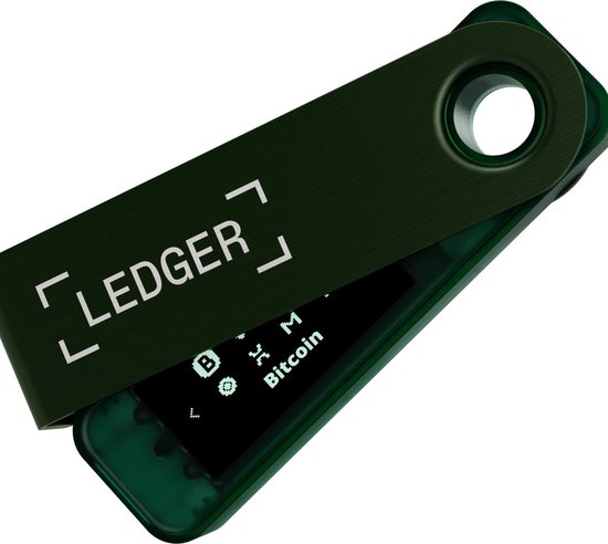 Ledger Nano S Plus - Emerald Green + Cryptotag Thor Bundel | bol