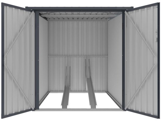 Vente-unique Fietsberging van metaal en gegalvaniseerd staal met ...