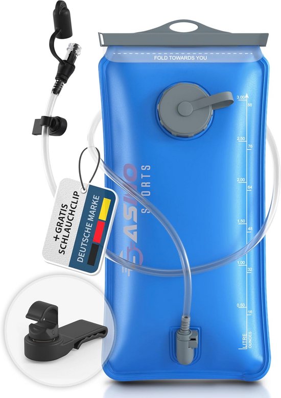 Drinkzak 2L en 3L met Dubbele Opening - Ultralicht en Scheurvast voor ...