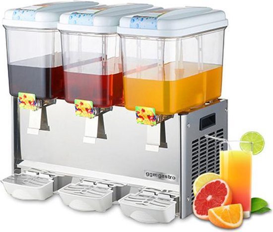 Sap dispenser - 3 x 18 Liter | Drankendispenser | Dispenser | Buffet ...