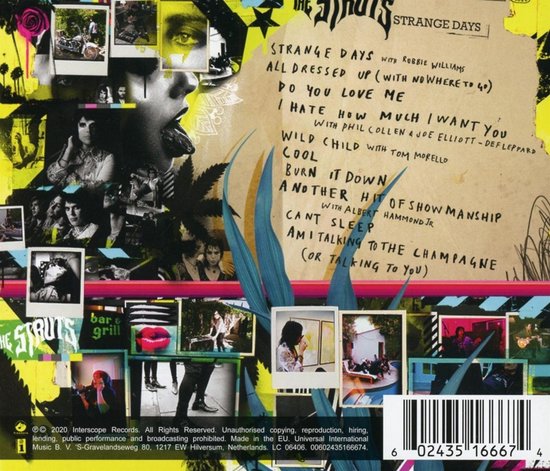 Strange Days, Struts | CD (album) | Muziek | bol.com