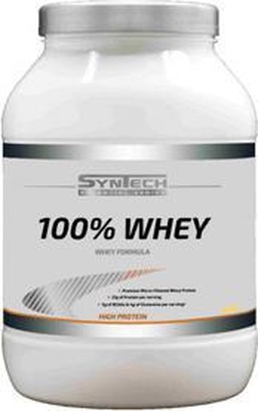 SynTech High Protein 100% Whey Poeder Vanilla 750gr | bol.com