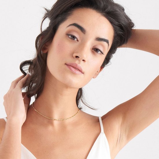 Ania Haie Chain Reaction AH N021.03G Dames Ketting 40 cm | bol