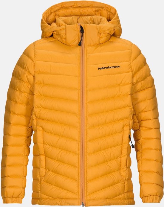 Peak Performance Jr Frost Down Hood Jacket - Blaze tundra - Wintersport ...
