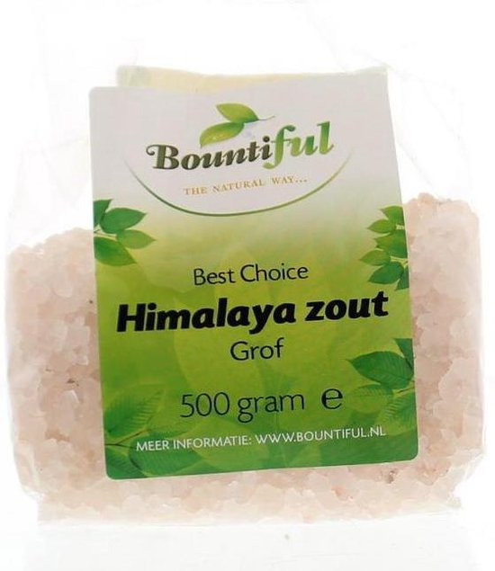 Bountiful Himalaya zout grof (500g) | bol