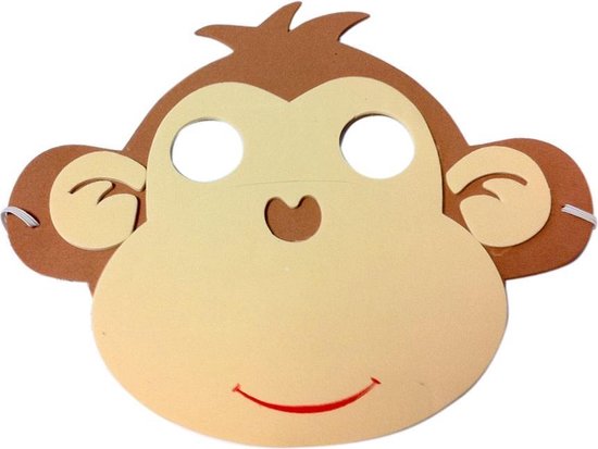 PARTYPRO - Apen masker - Maskers > Half maskers | bol.com