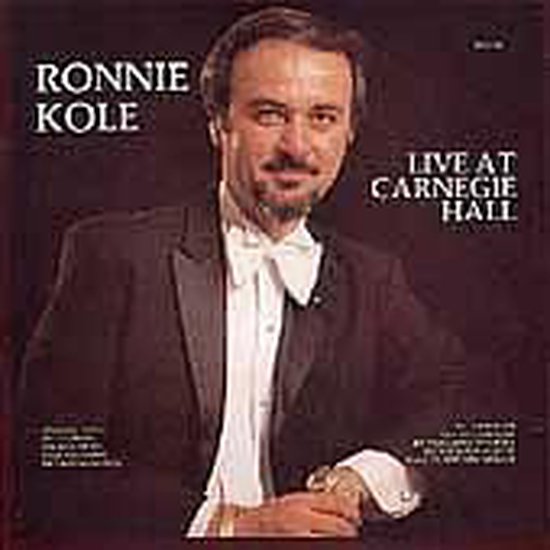 Ronnie Kole at Carnegie Hall, Ronnie Kole | CD (album) | Muziek | bol