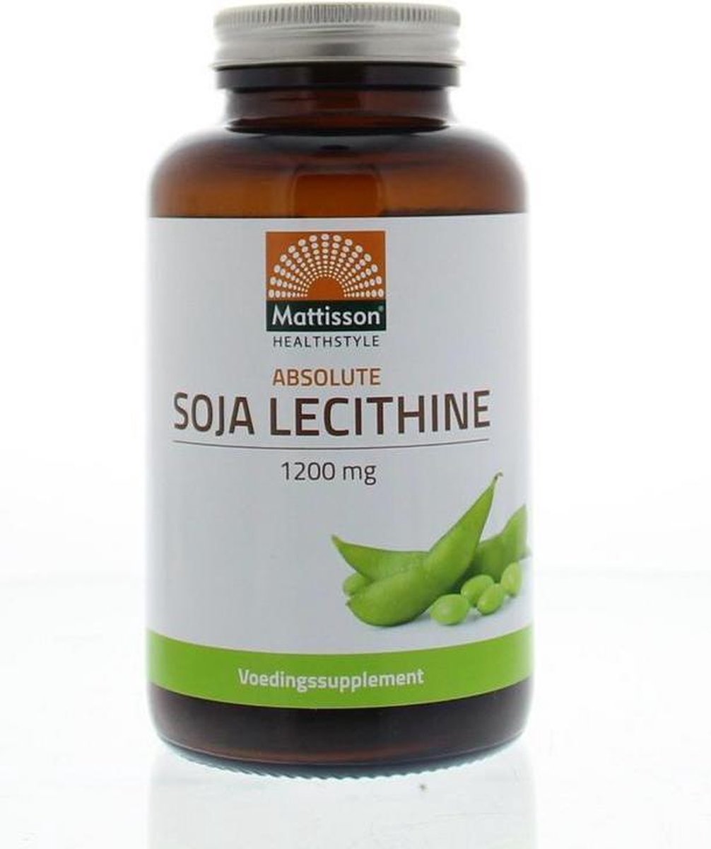 Mattisson - Soja Lecithine 1200mg - Lecithine Sojabonen ...