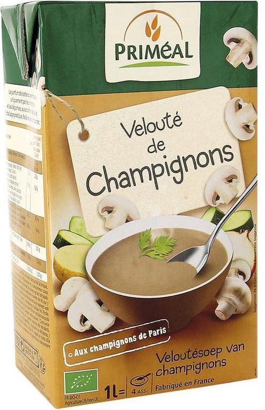 Primeal Veloute soep champignons 1 liter | bol