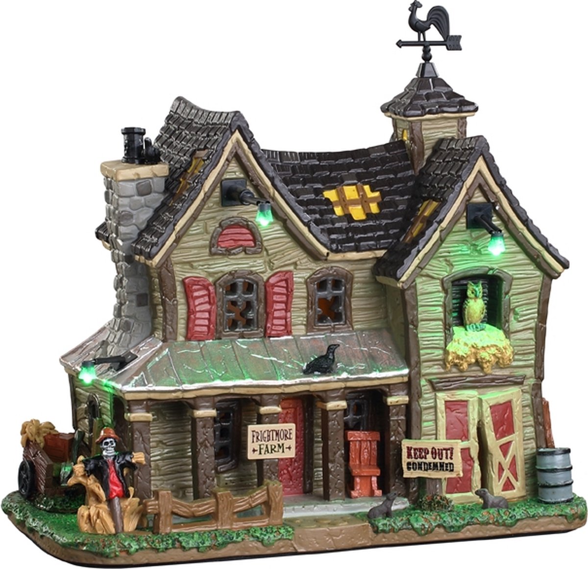 Lemax - Frightmore Farm- With 4.5v Adaptor | bol