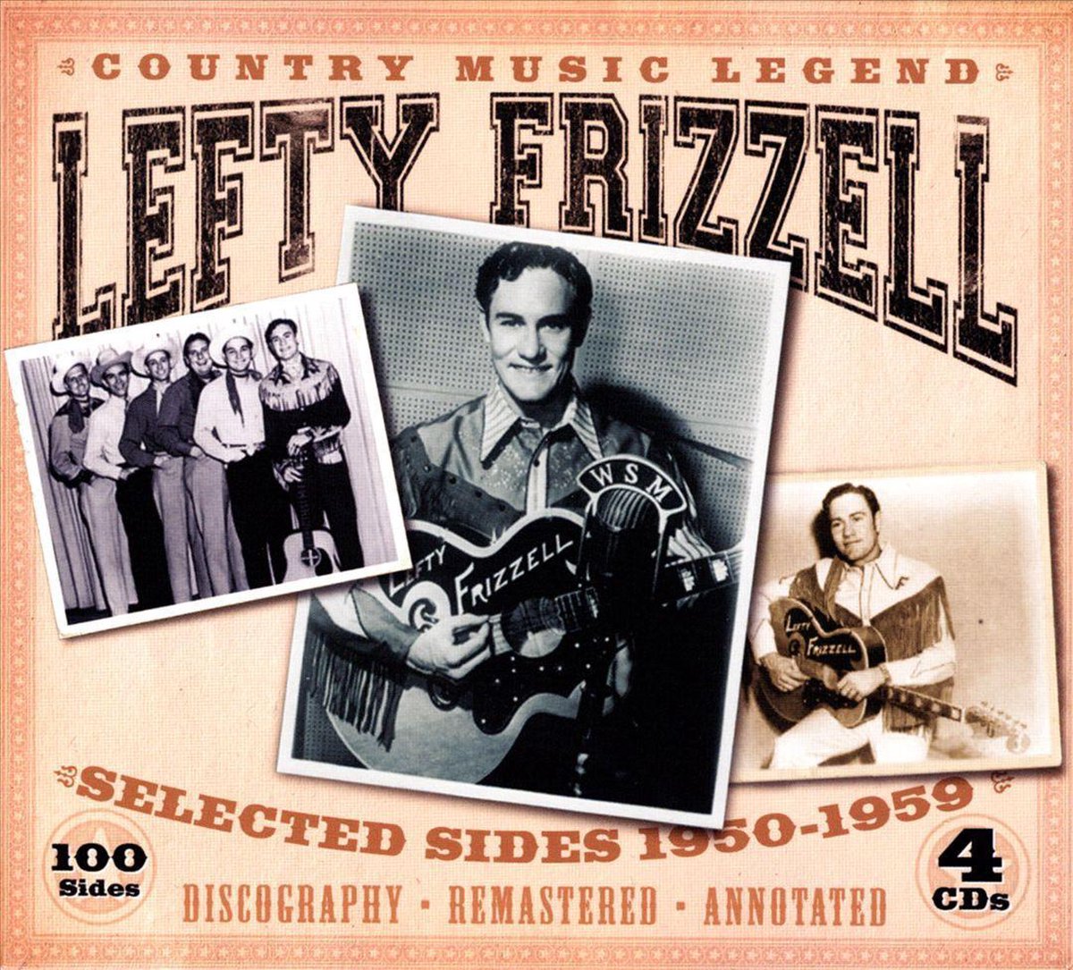 Lefty Frizzell - Country Music Legend. Selected Sides 1950-1959 (CD ...