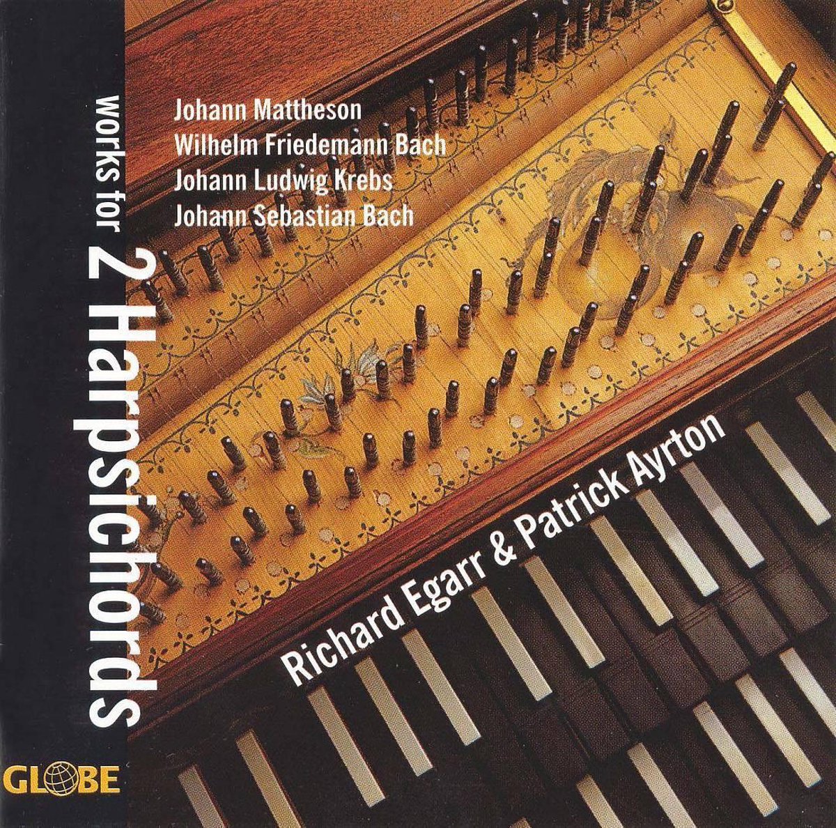 Works For 2 Harpsichords, Richard Egarr | Muziek | bol